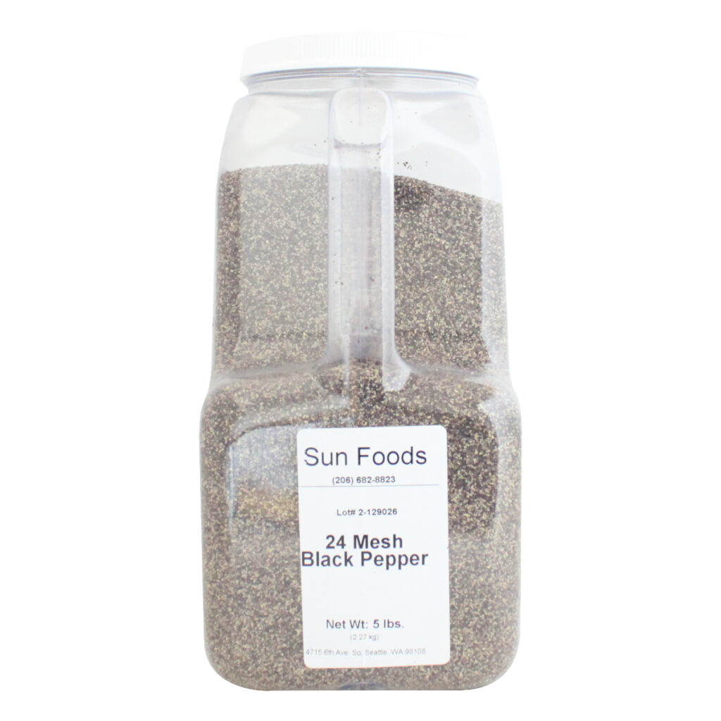 (EA) 24 Mesh Black Pepper 5 lb – Sun Food Warehouse