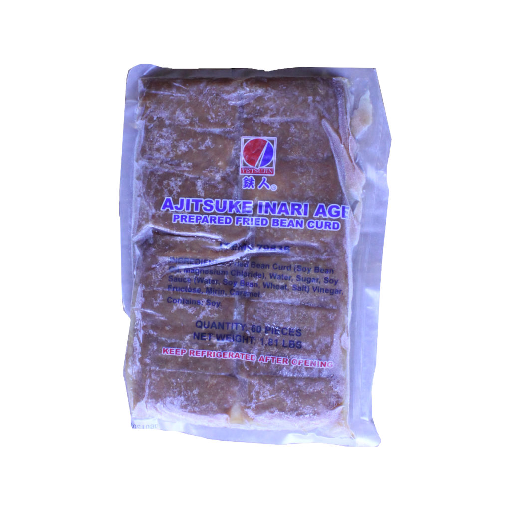 Ajitsuke Inari Age (Bean Sheet) 10/45.85oz 10x60pc – Sun Food Warehouse