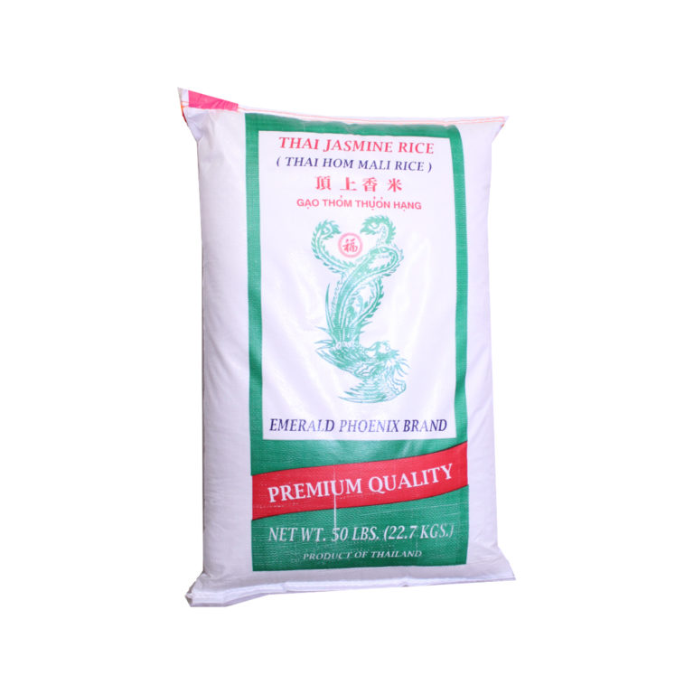Emerald Phoenix Jasmine Rice 50lbs – Sun Food Warehouse