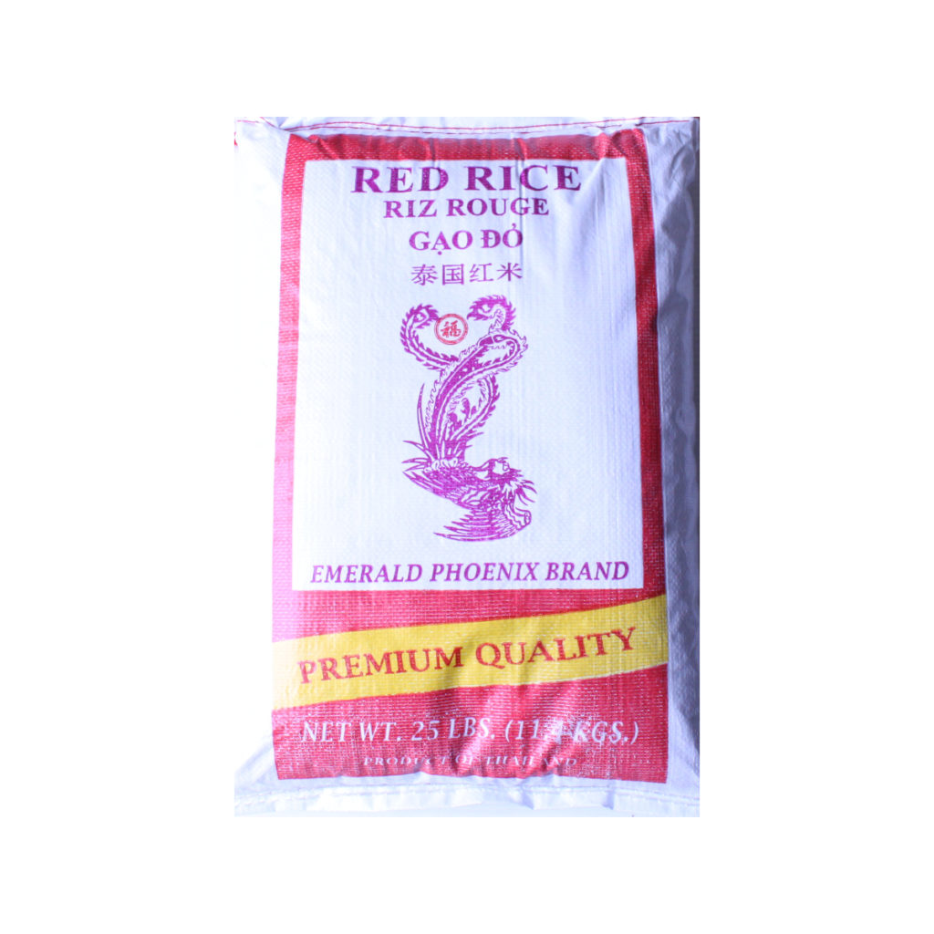 Thai Red Cargo Rice 25lb – Sun Food Warehouse