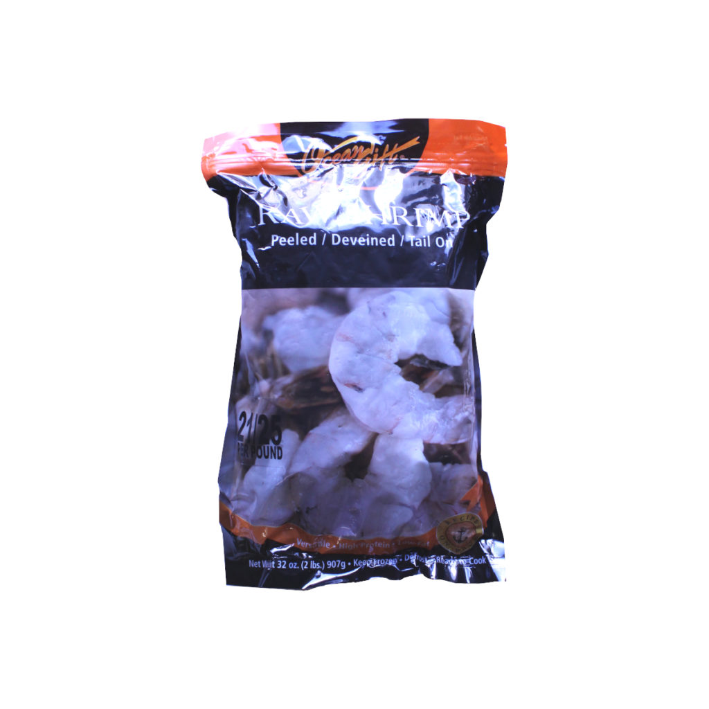 5/2lb 21/25 P&D Shrimp Tail On (PDTO) – Sun Food Warehouse