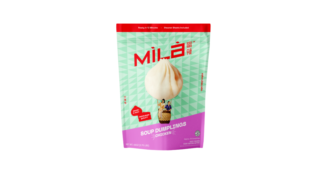 MiLa Soup Dumpling – Chicken 2/50ct – Sun Food Warehouse